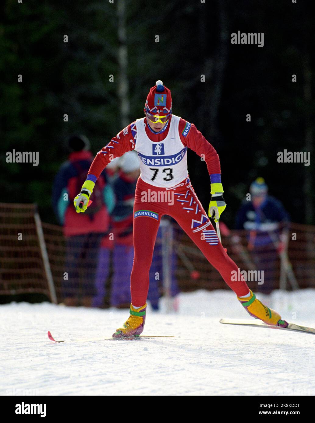 Pal hansen ntb cross country skiing full figure hi-res stock photography and images - Alamy