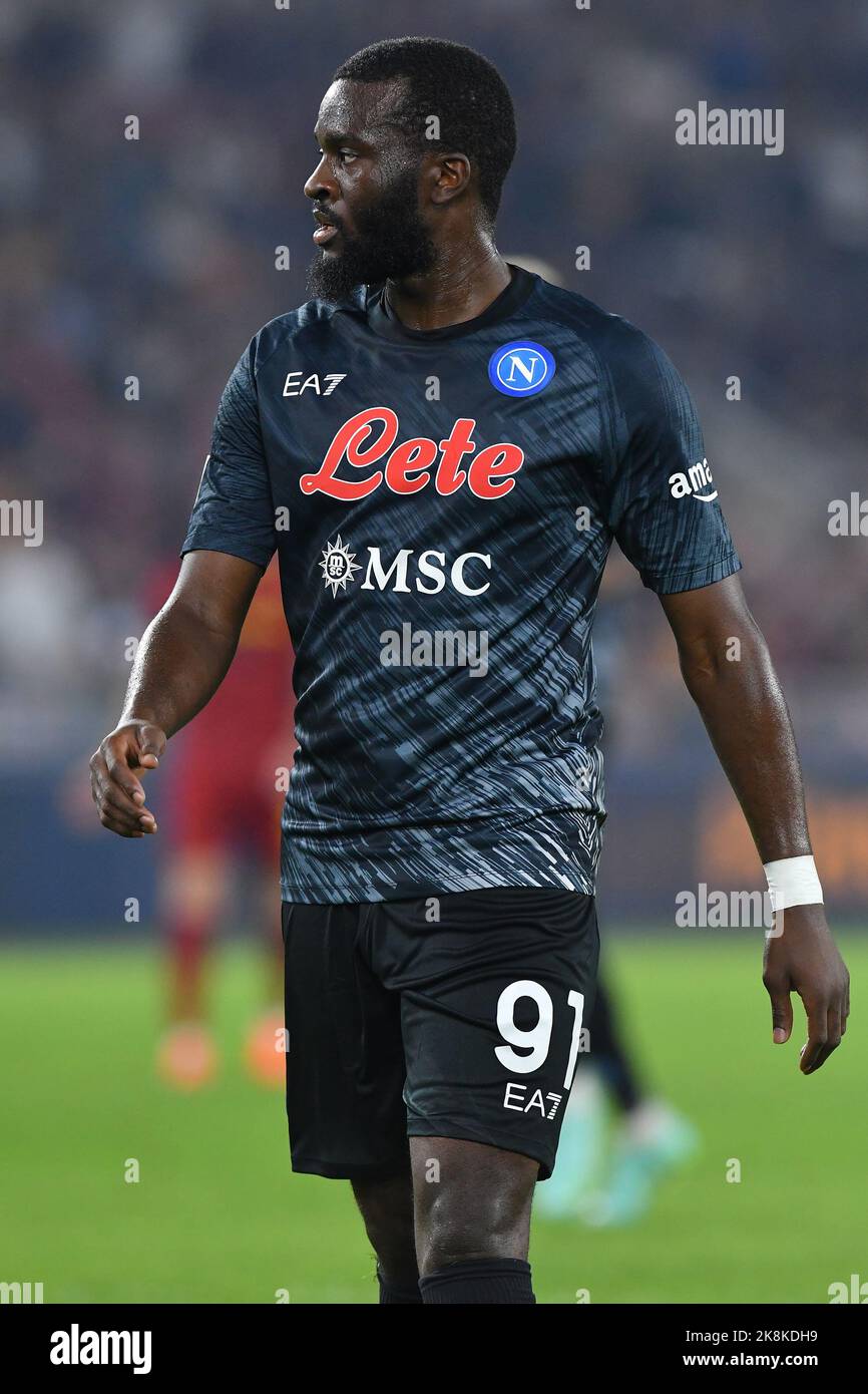 Rome, Italy , 23rd October , 2022 Pictured left to right, Tanguy ...