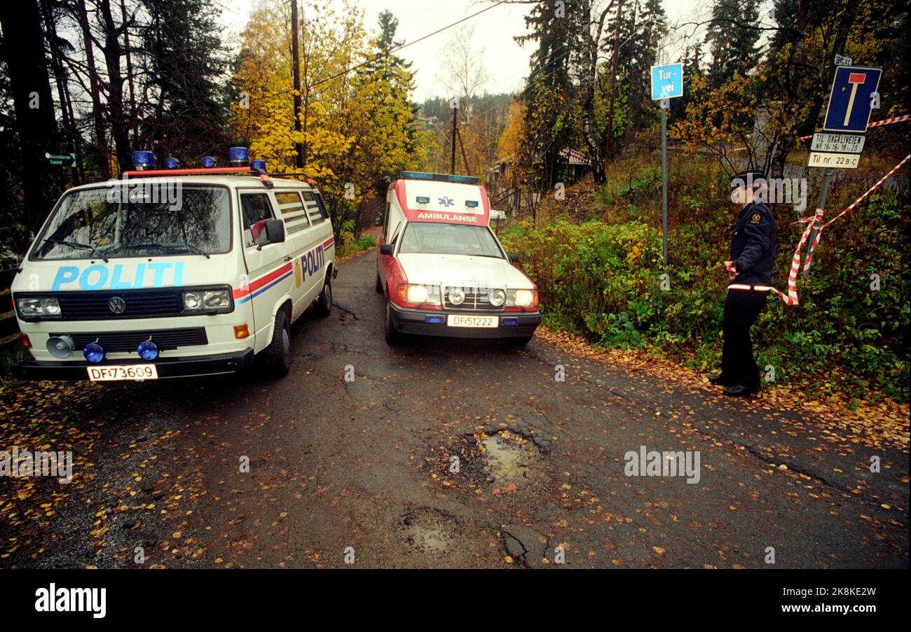 Oslo 19931011. Publishing manager William Nygaard was shot and ...