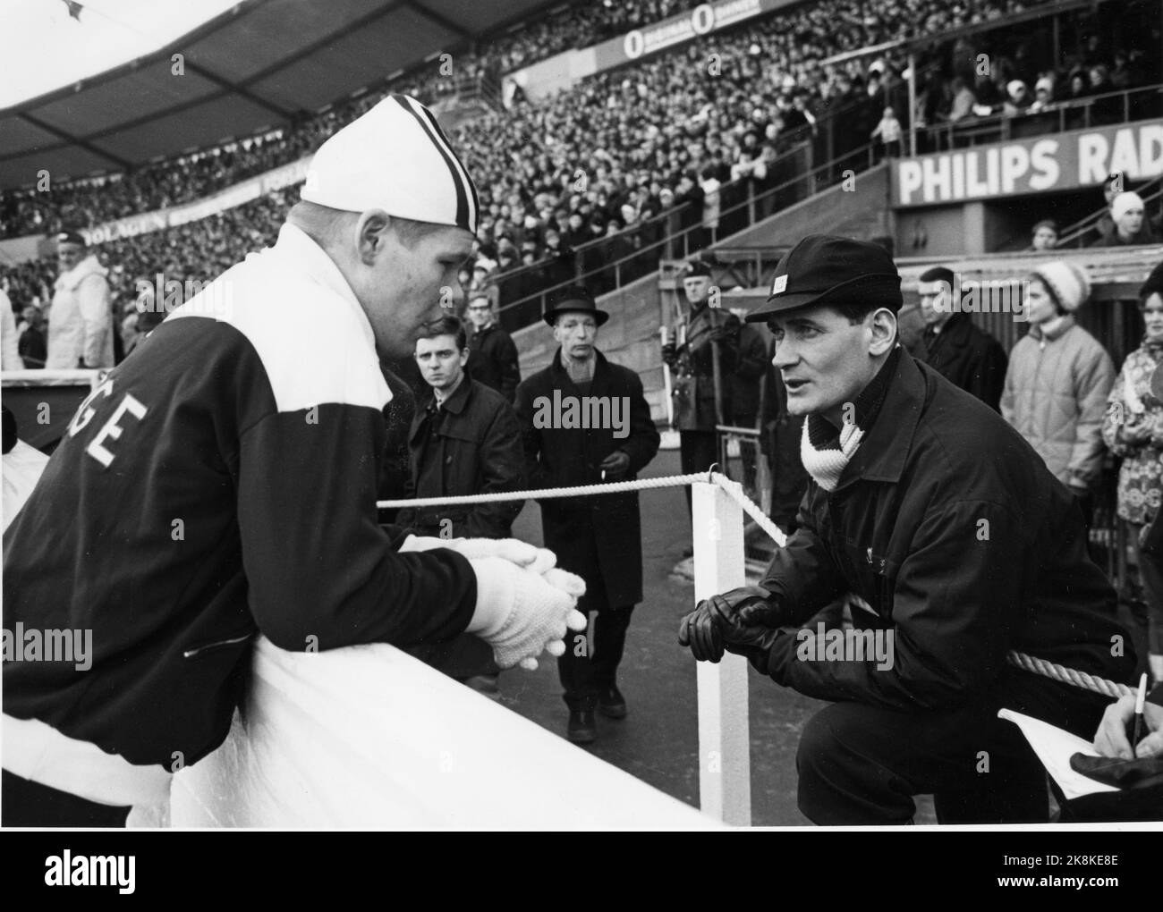 Gothenburg 1965. European Championships on skating 1965. New Ullevi ...