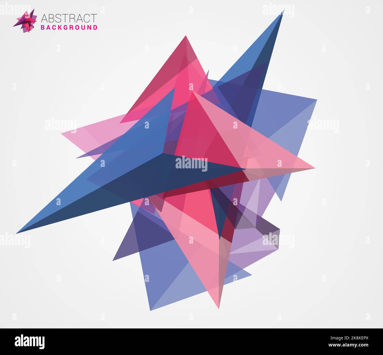 Abstract triangles background. Modern design. Vector Stock Vector Image & Art - Alamy