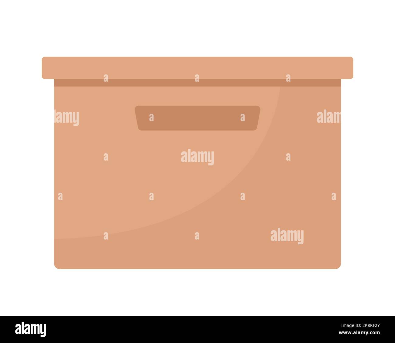 Drawer semi flat color vector object Stock Vector Image & Art - Alamy