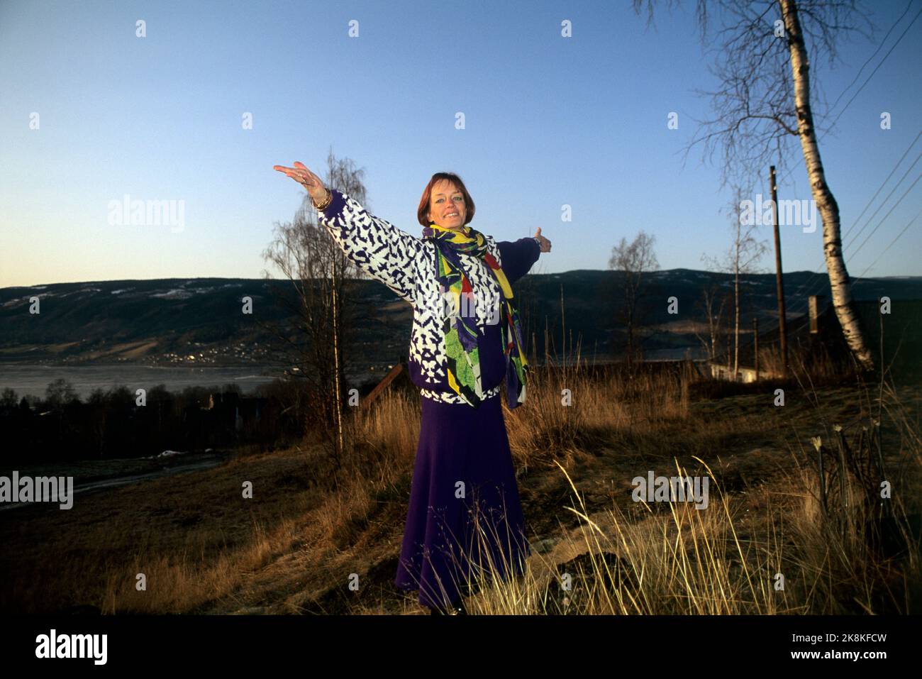 Lillehammer 1992 Lillehammer-Ol's cultural director Bente Erichsen ...