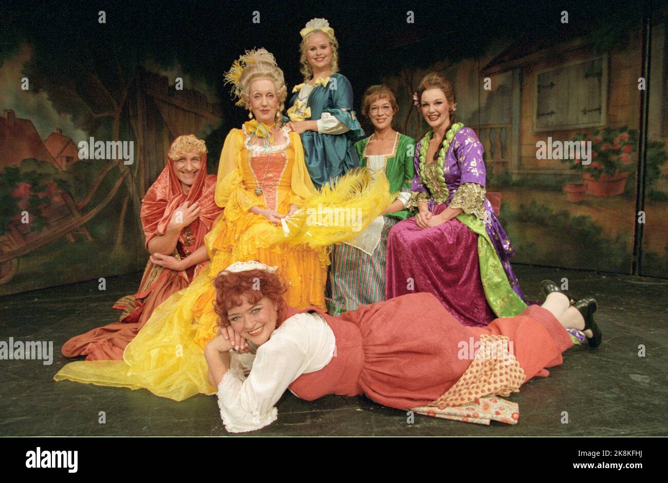 Oslo 19940927: "A Fand's Fruentimmer" at the Victorate Theater. Picture ...