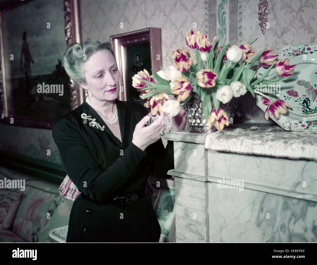 Crown princess martha photographed at skaugum photo hi-res stock ...