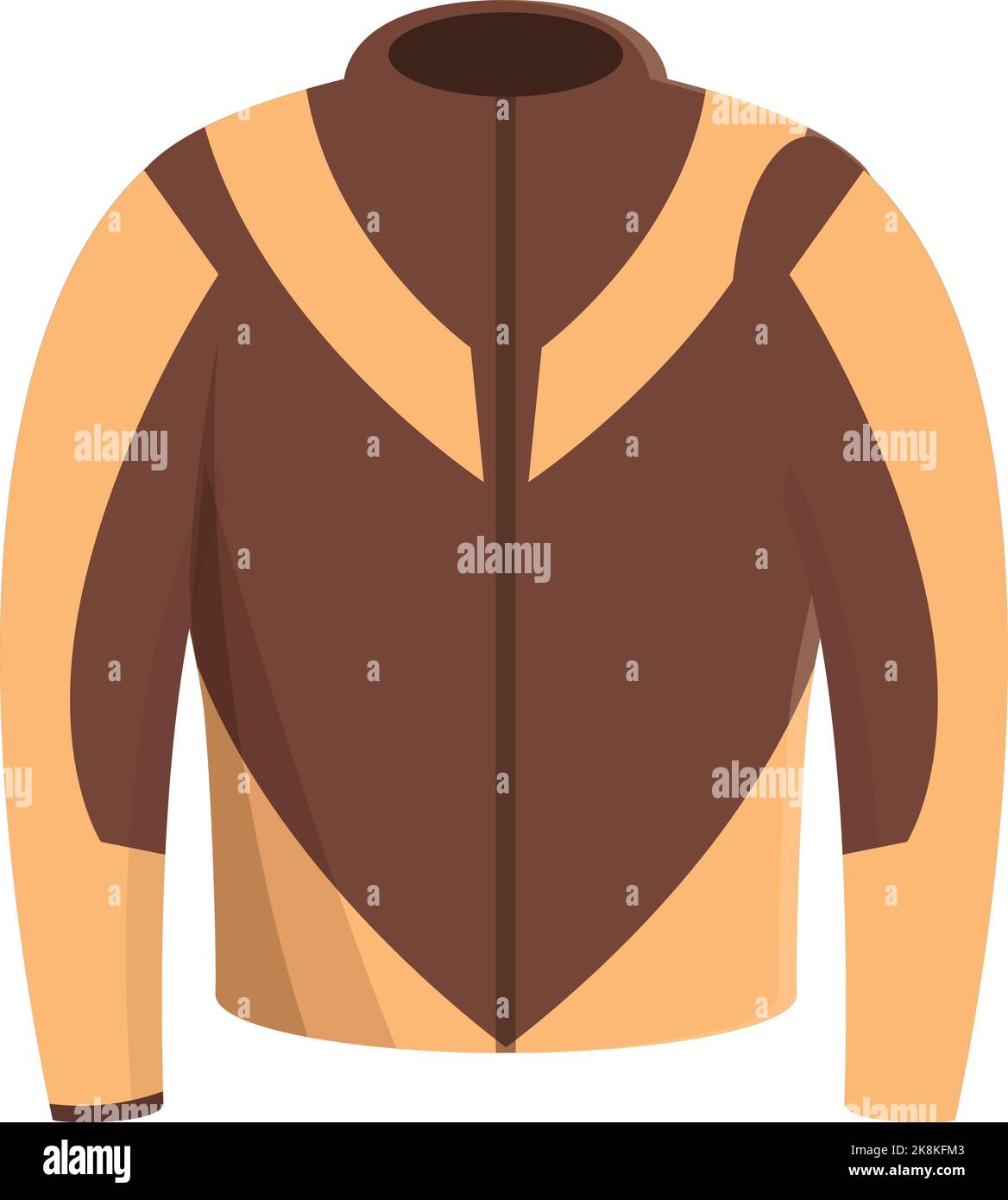 Biker gear jacket icon cartoon vector. Driver safety. Part lifestyle ...