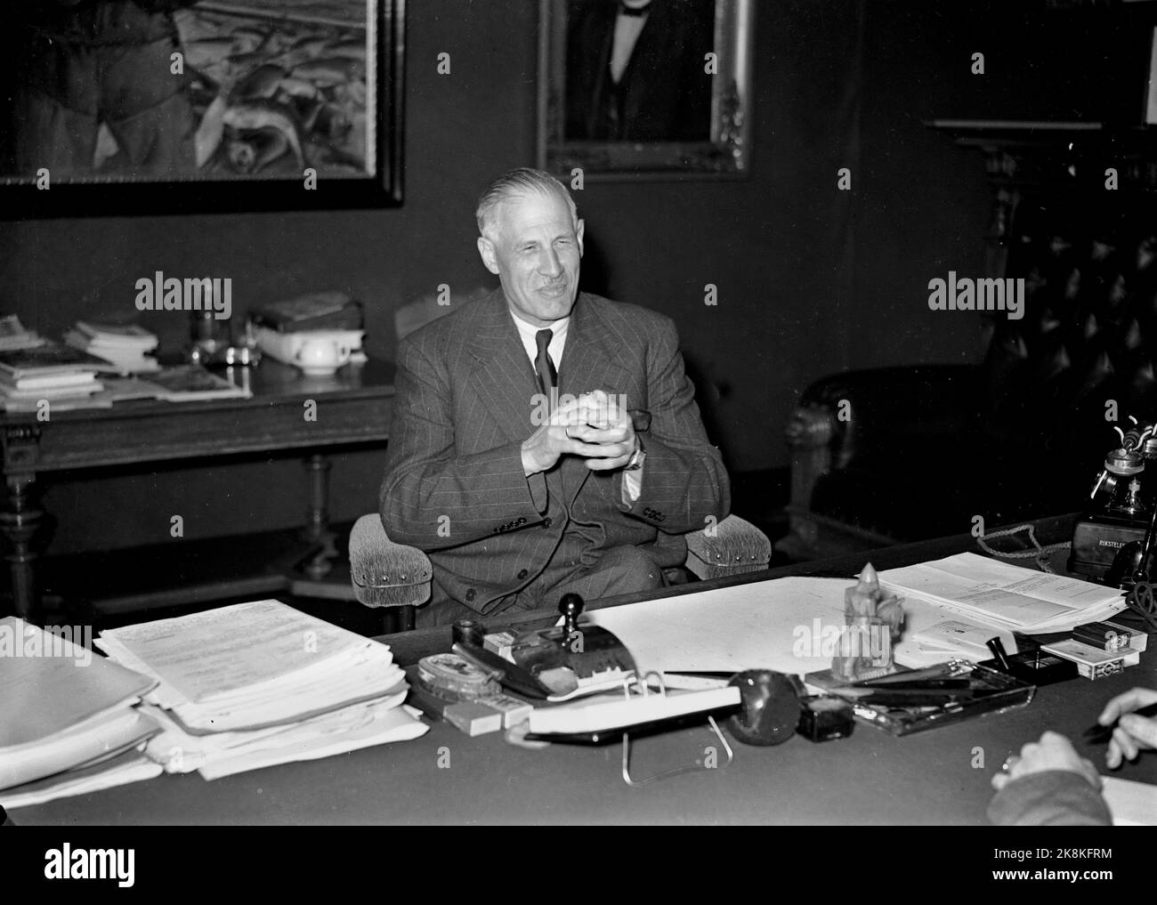 Oslo during World War II Hard to read the date ... maybe 1942 ...