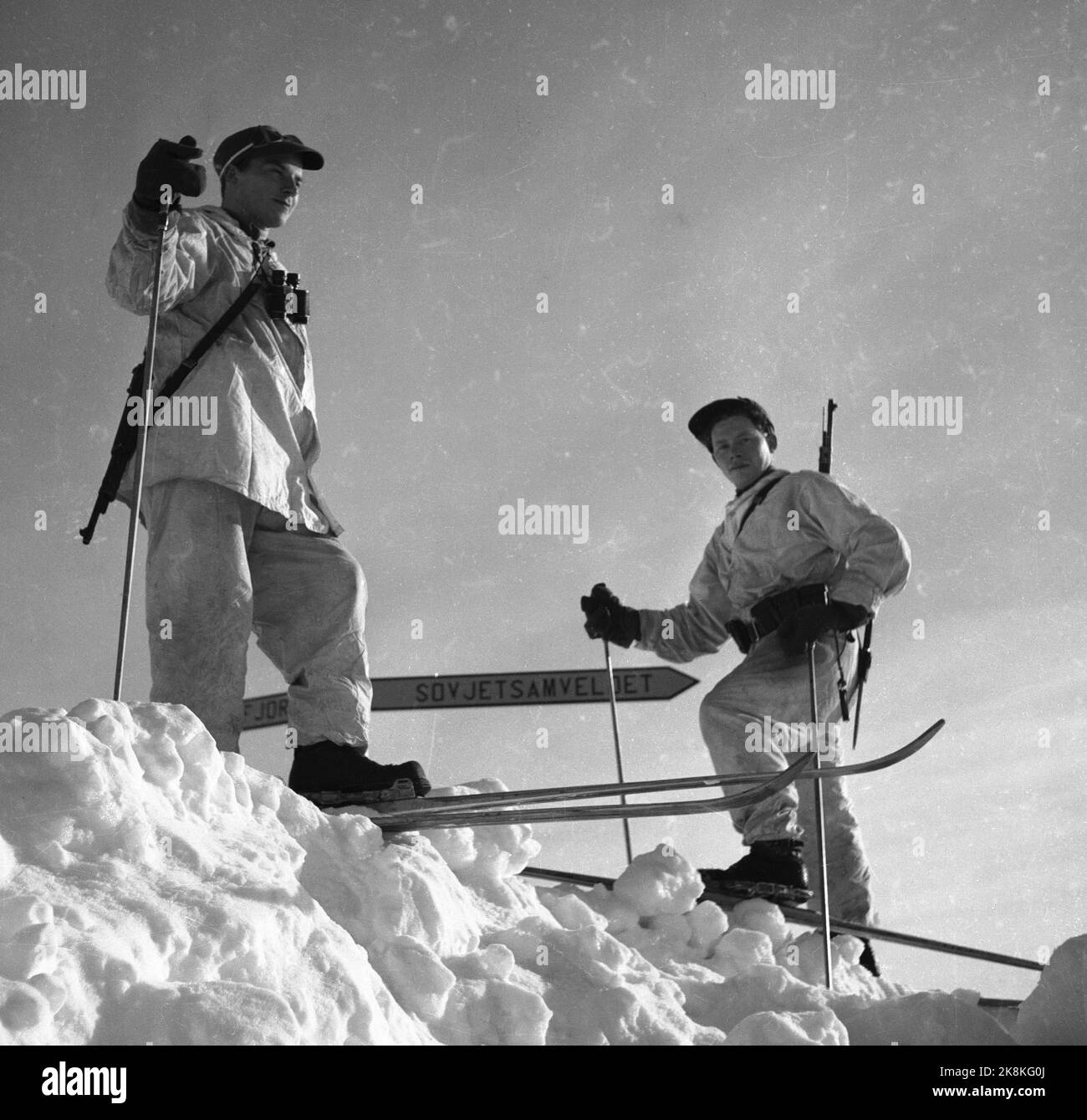 Border Jakobselv Easter 1949 nothing new from the border in the north A ...