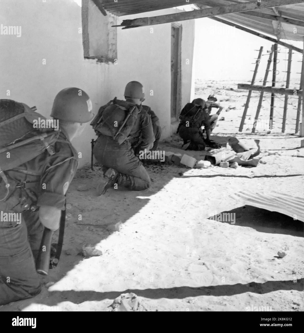 Egypt 195702. UN forces were deployed on Sinai from 1957 to 1967, after ...