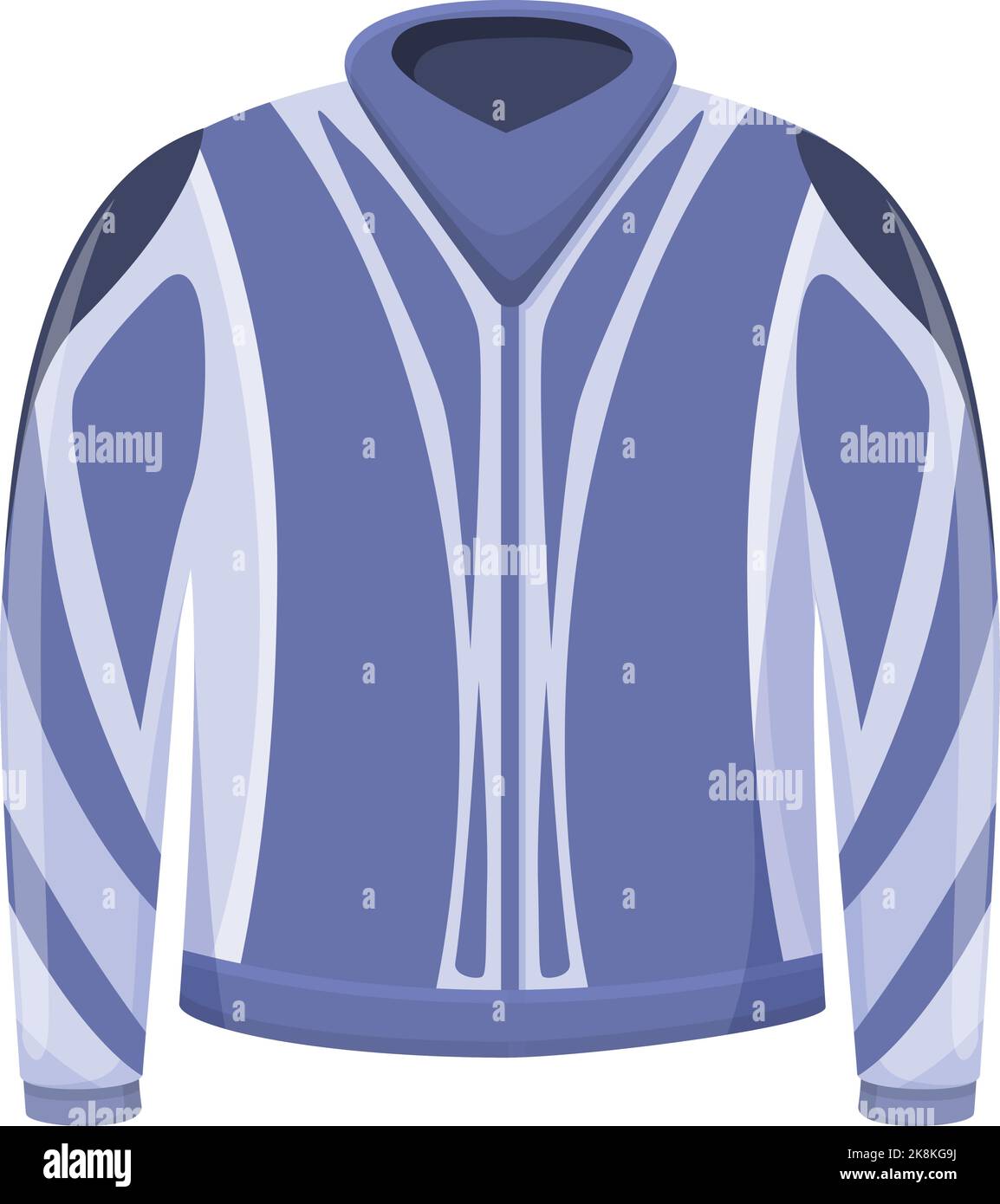 Biker jacket icon cartoon vector. Moto clothes. Safety fashion Stock ...