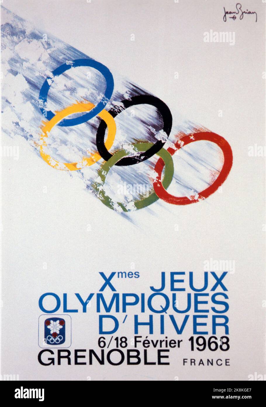 Olympic posters 1968 hi-res stock photography and images - Alamy