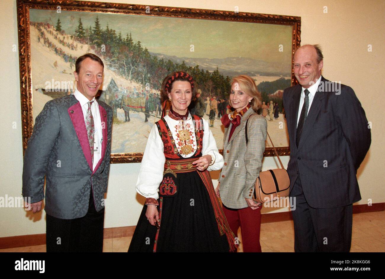 Lillehammer 19940208. Winter Olympics 1994. The opening of the ...