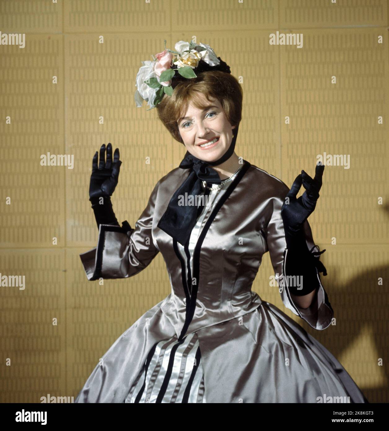 Oslo 1966 The musical / operette "The King and I" starring Sølvi Wang ...