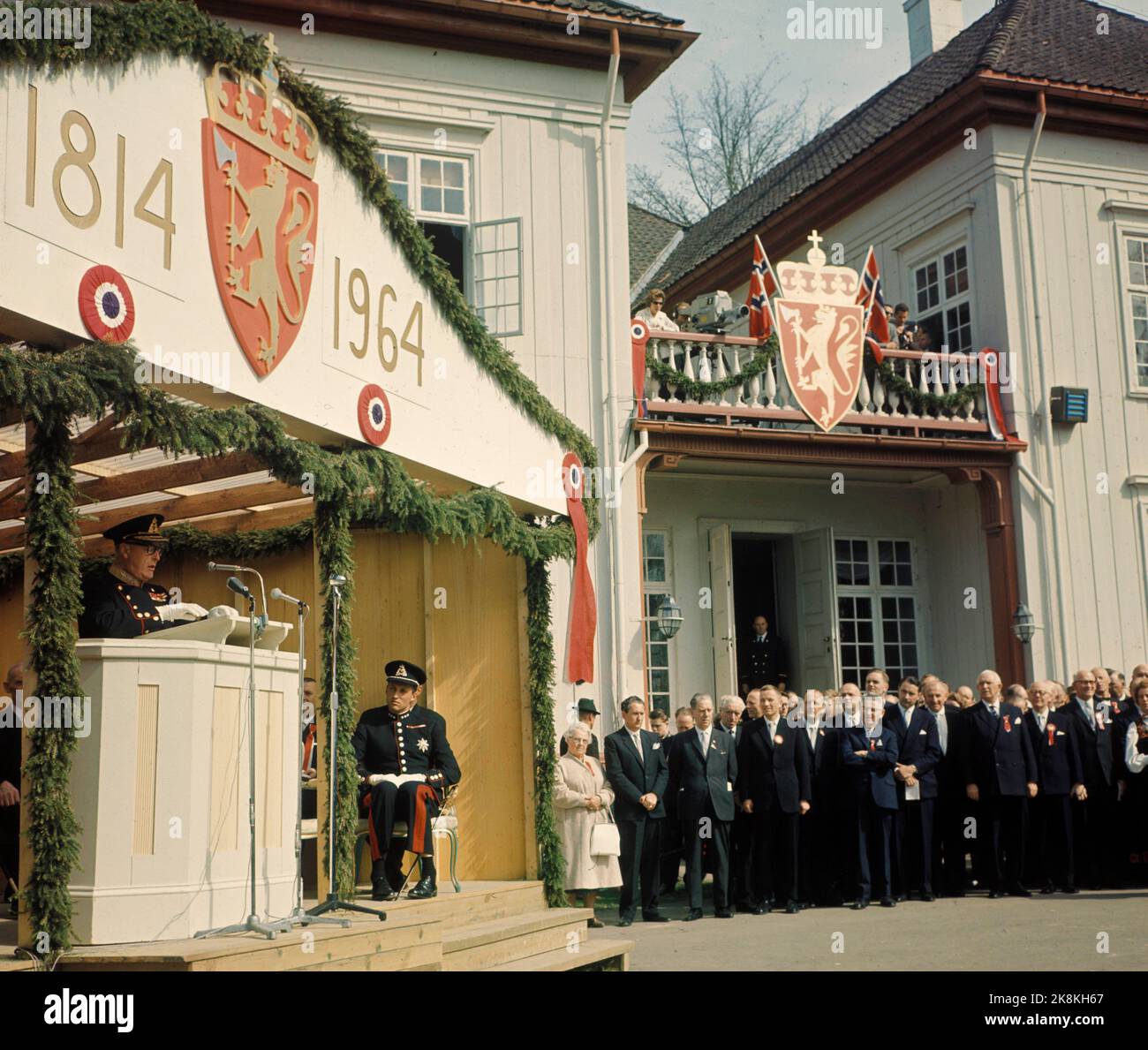 Eidsvoll 19640517 A special May 17 celebration at Eidsvoll on the ...