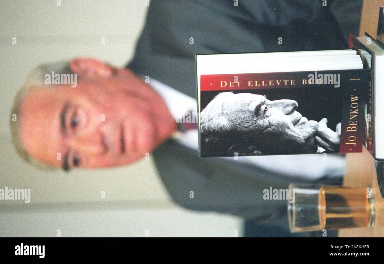 Oslo 19941024. Former Right-wing politician and parliamentary president ...