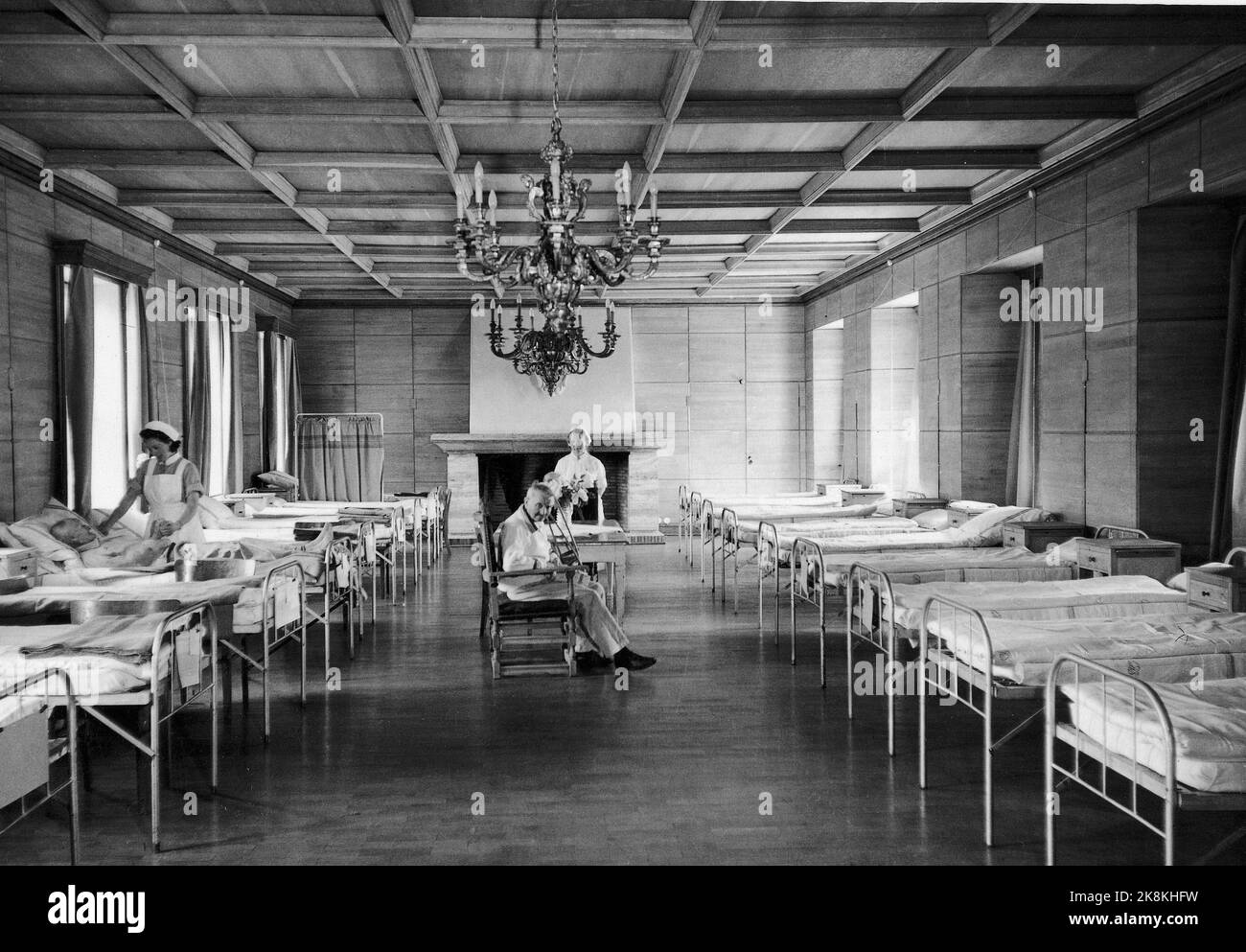 Current ntb elderly interior nursing home hi-res stock photography and ...