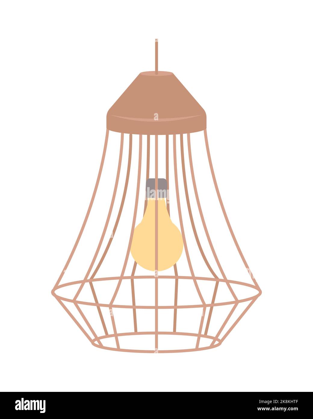 Wire chandelier Stock Vector Images - Alamy