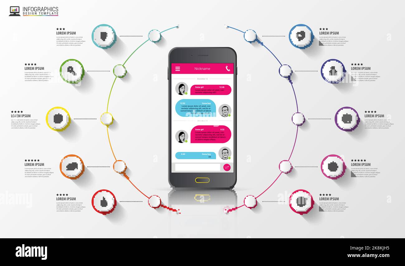 Sms report Stock Vector Images - Alamy