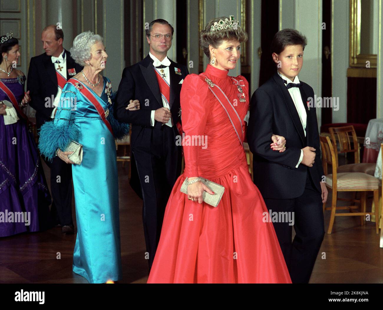 Oslo 19881009: Prince Haakon Magnus - Confirmation. The Confirmant on ...