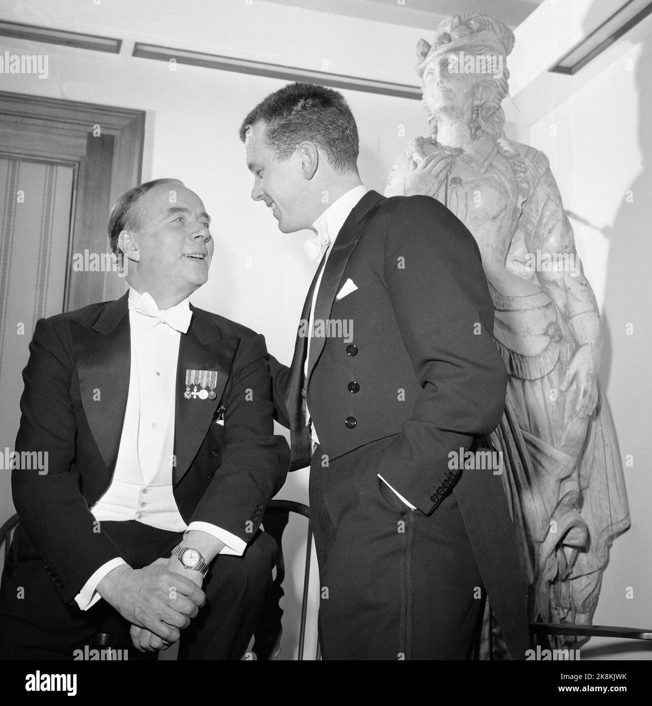 Oslo on February 18, 1961. Alfred Maurstad is praised for his long ...