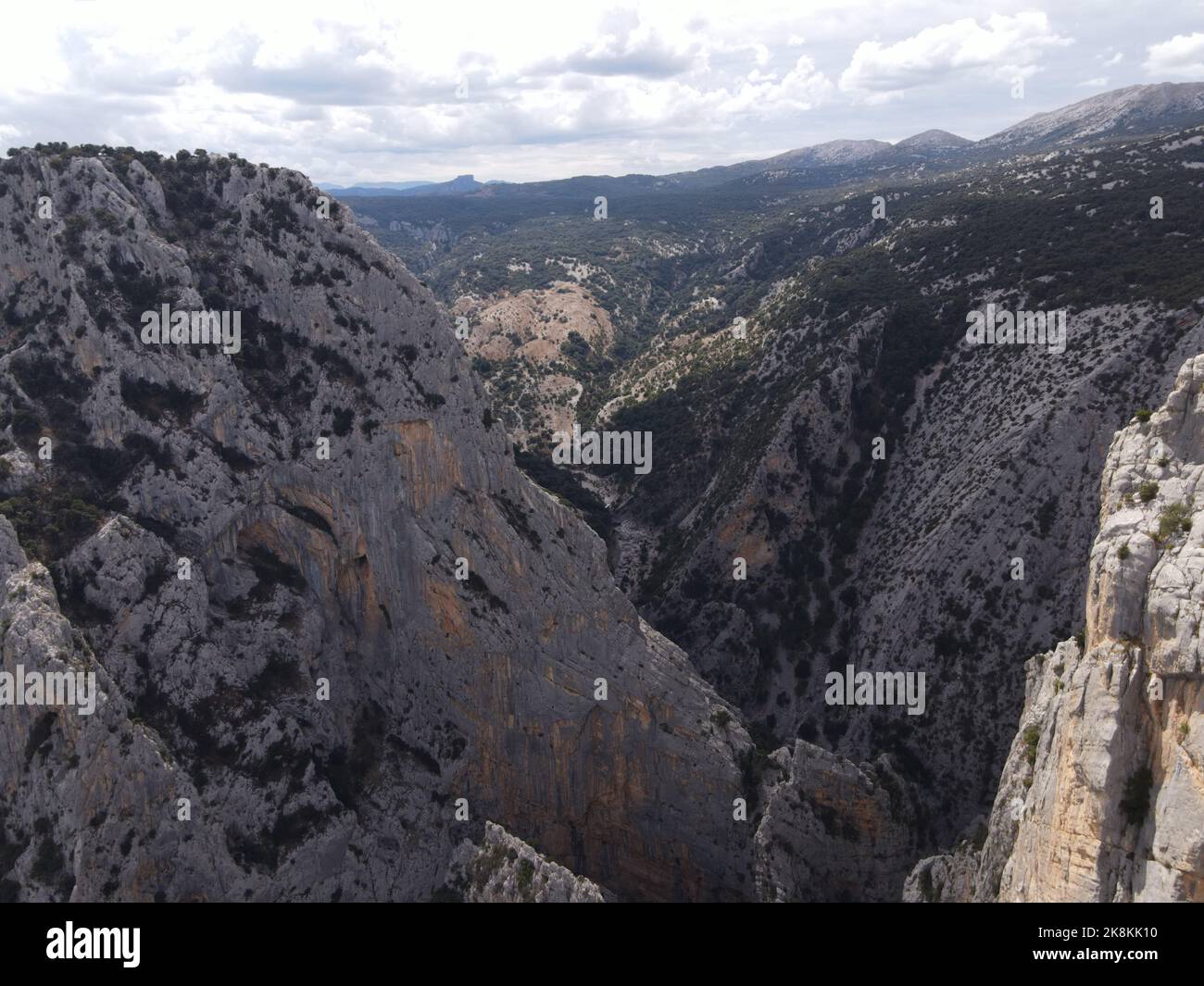 Gola di Gorropu. Famous and impressive gorge in the mountains of ...
