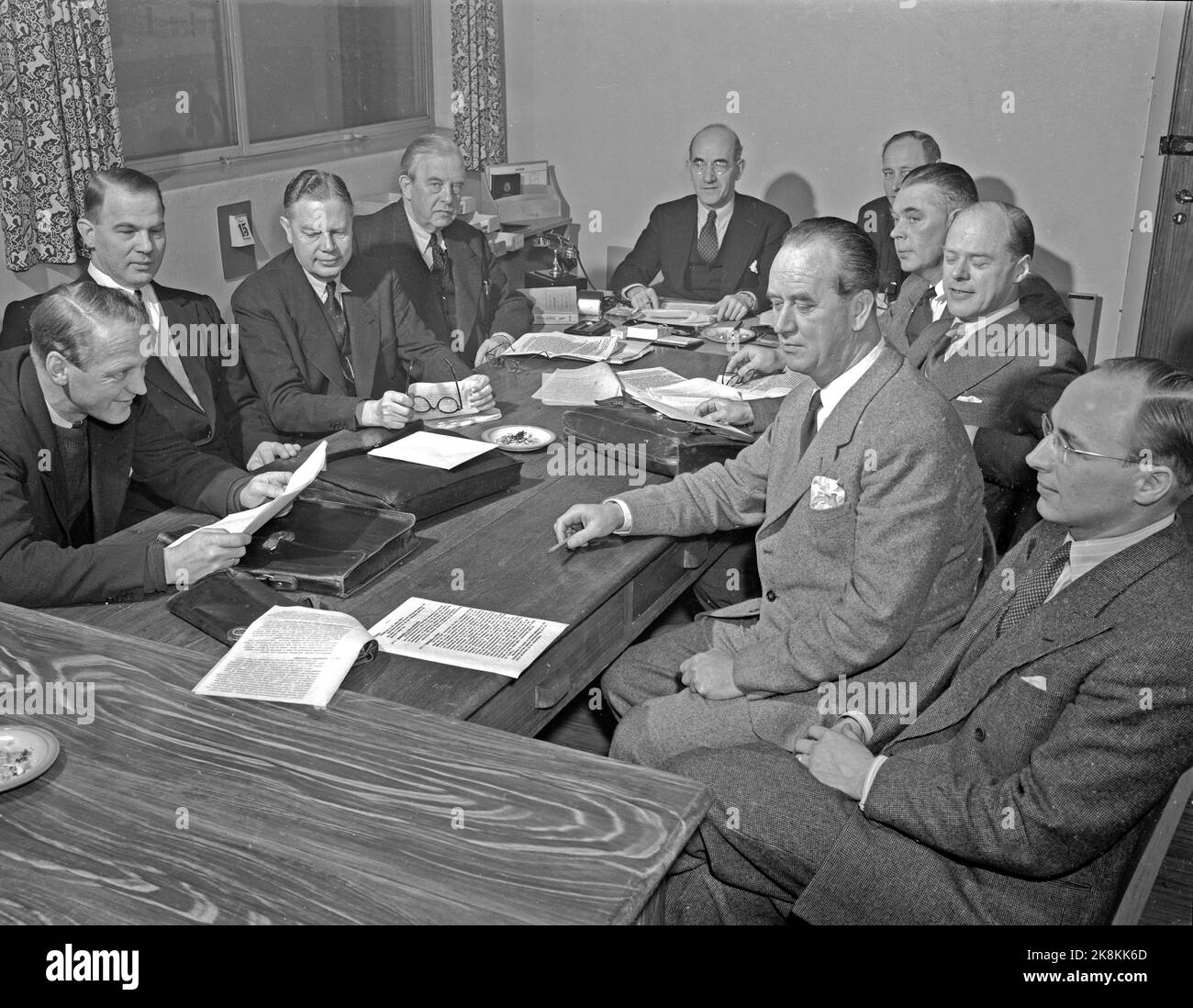 Secretary general rolf petersen from the organizational committee hi ...
