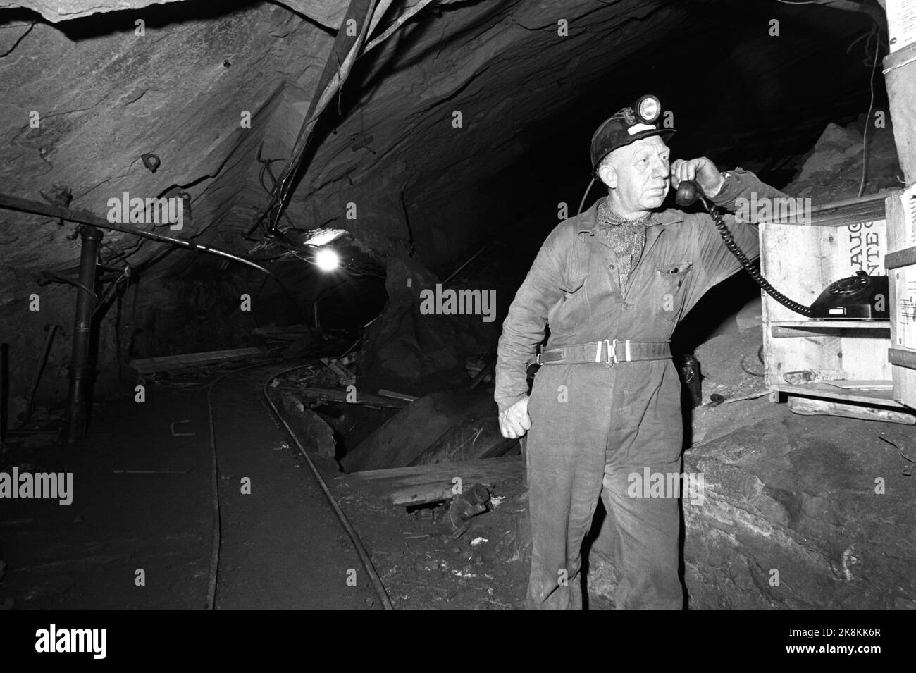 Nissedal July 31, 1965. Telemark. Søftestad Gruber, which has been in ...