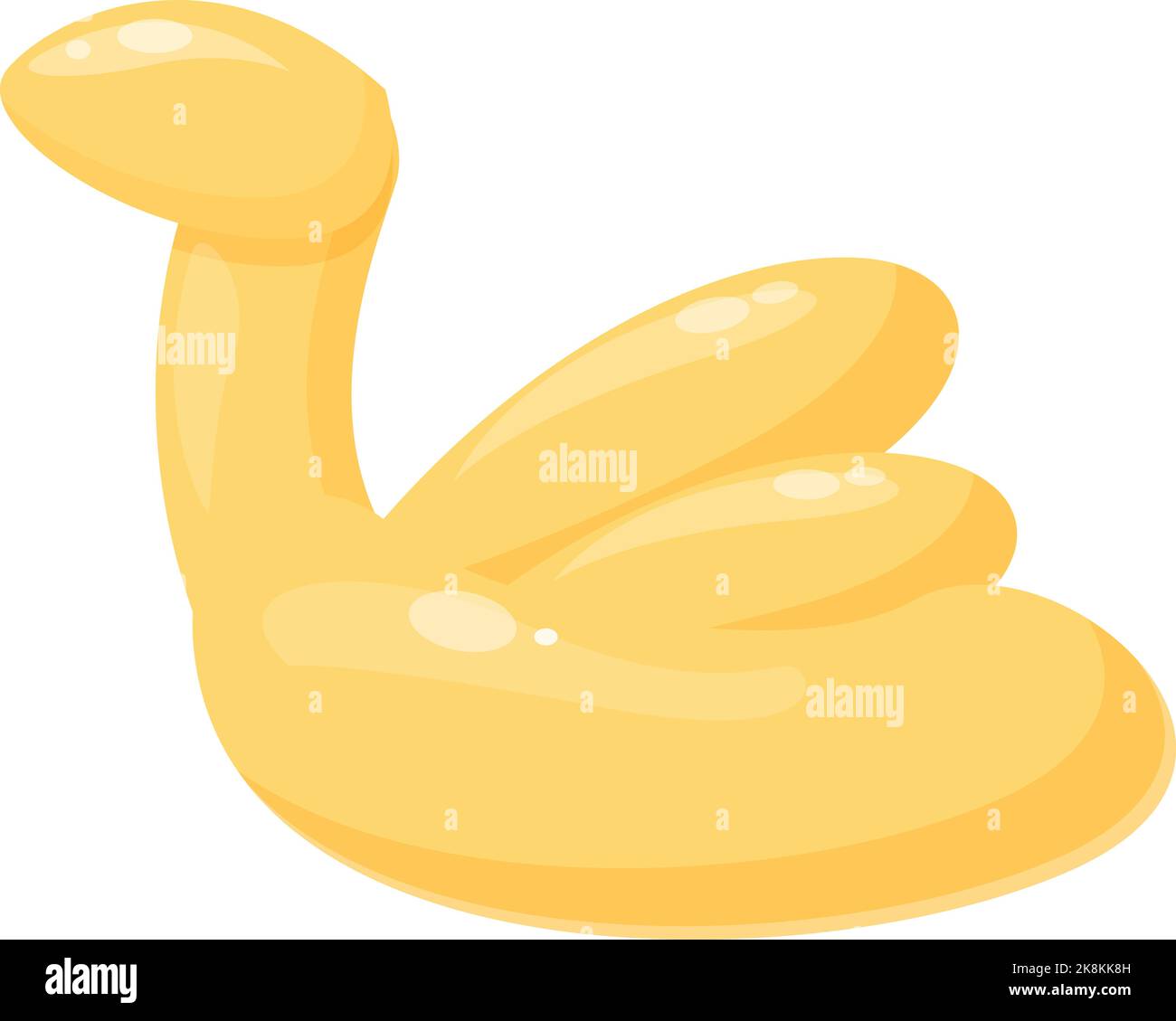 Balloon bird icon cartoon vector. Air animal. Art shape Stock Vector ...