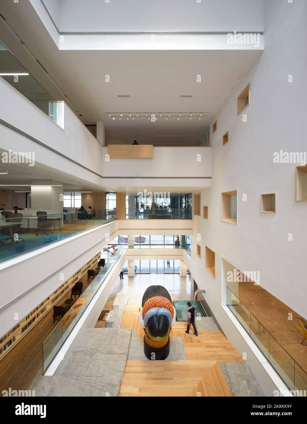 Atrium. RP Sajiv Goenka Group - Corporate Headquarters, Kolkata, India ...