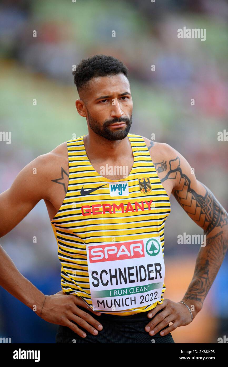 Patrick SCHNEIDER (GER) Preliminary 400m men on August 15th, 2022 ...