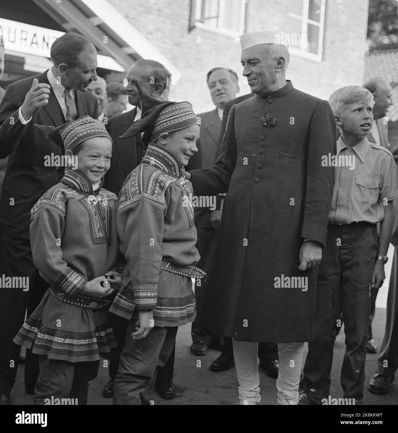 He met the sami boys hi-res stock photography and images - Alamy