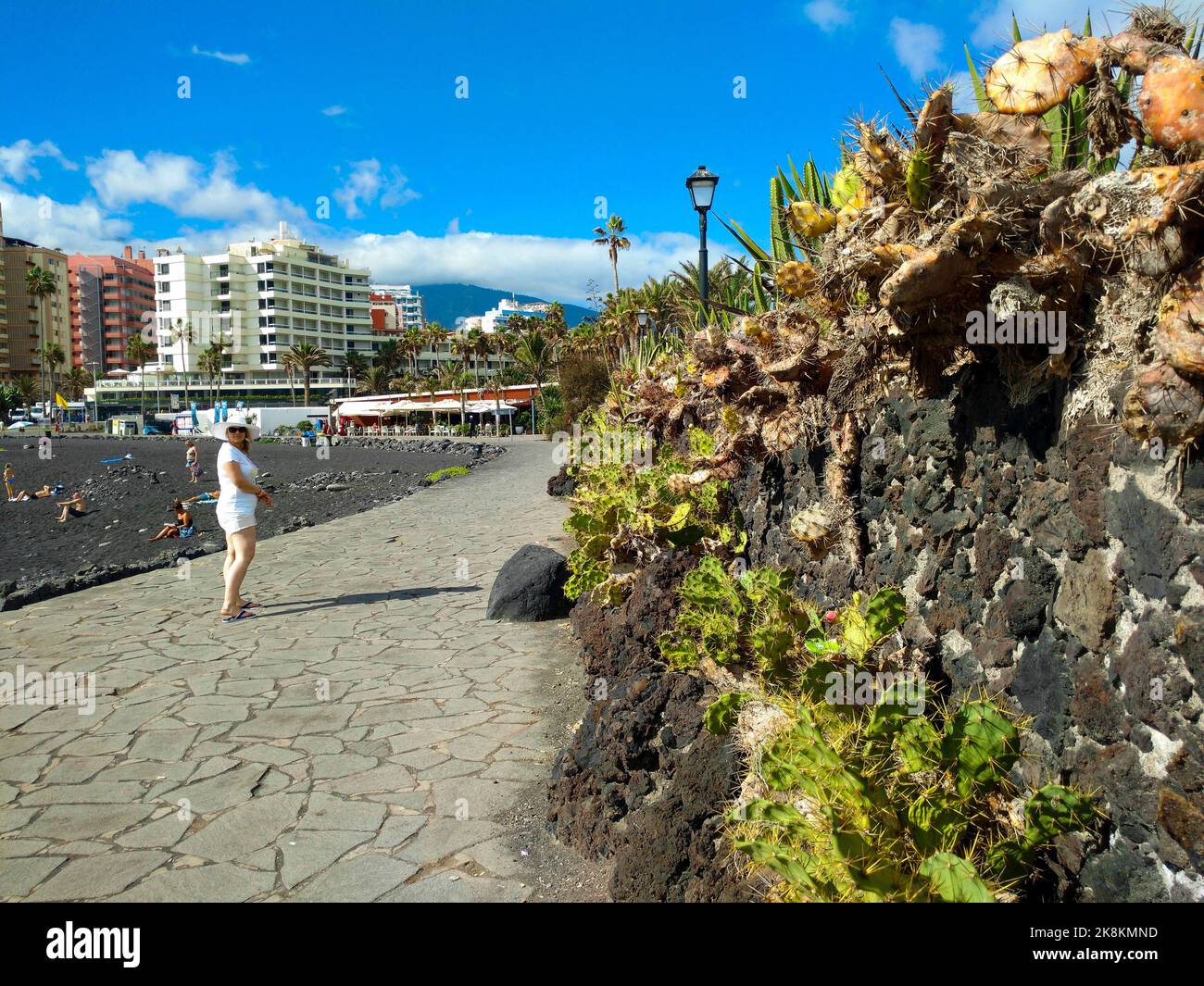 life in Puerto de la Cruz, Tenerife, Spain Stock Photo - Alamy