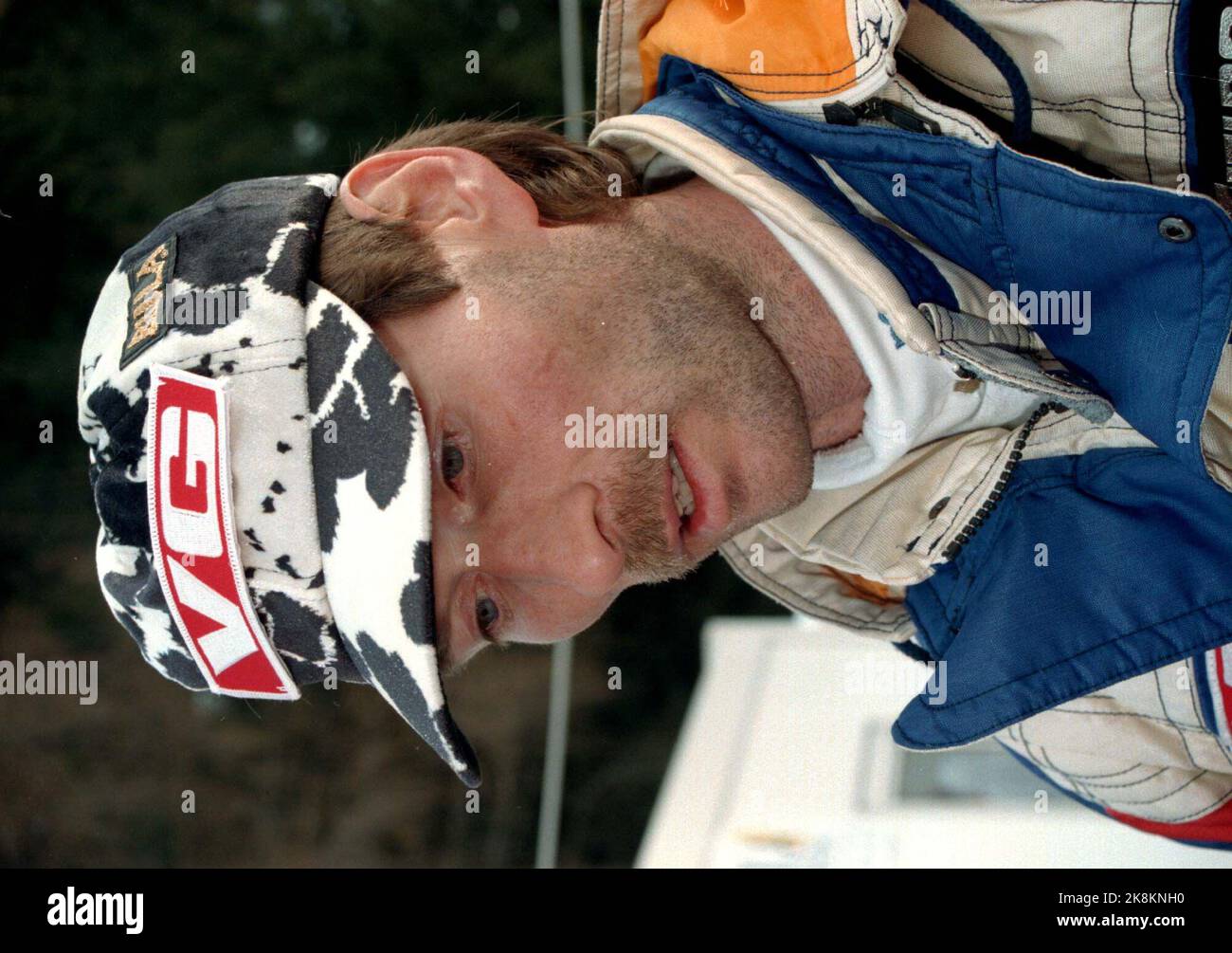Kulm, Austria 19960211: A thoughtful Trond Jøran Pedersen who is the ...