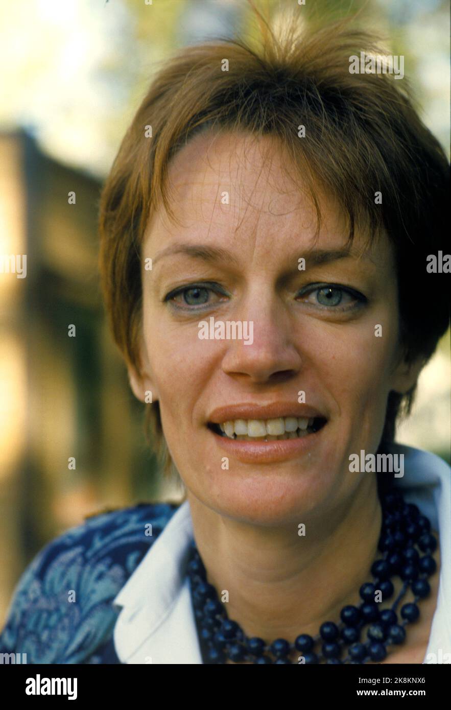 Oslo 19870929 bente erichsen hi-res stock photography and images - Alamy