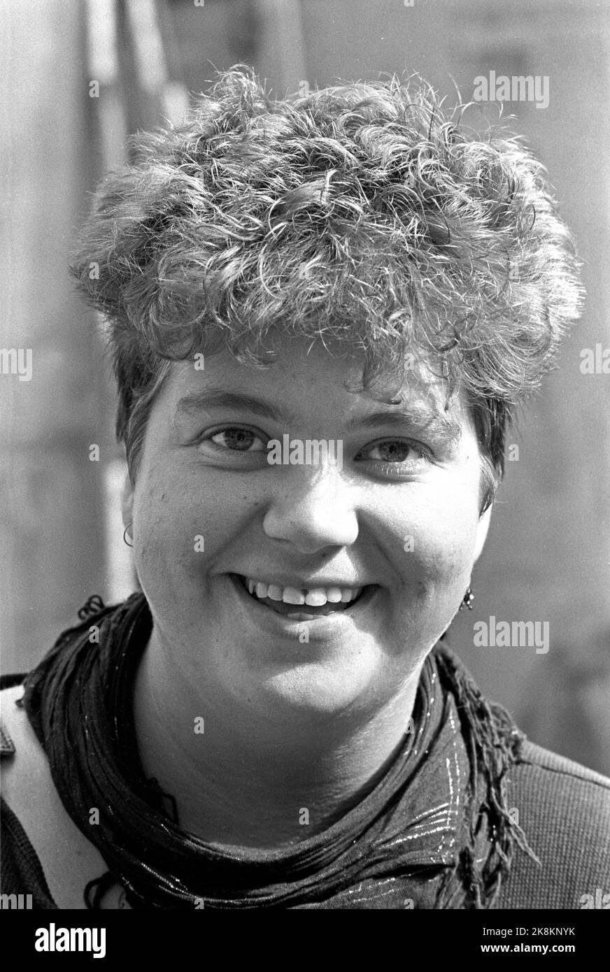 Oslo 19840828 journalists and co -workers in the local radio Radio Oslo ...