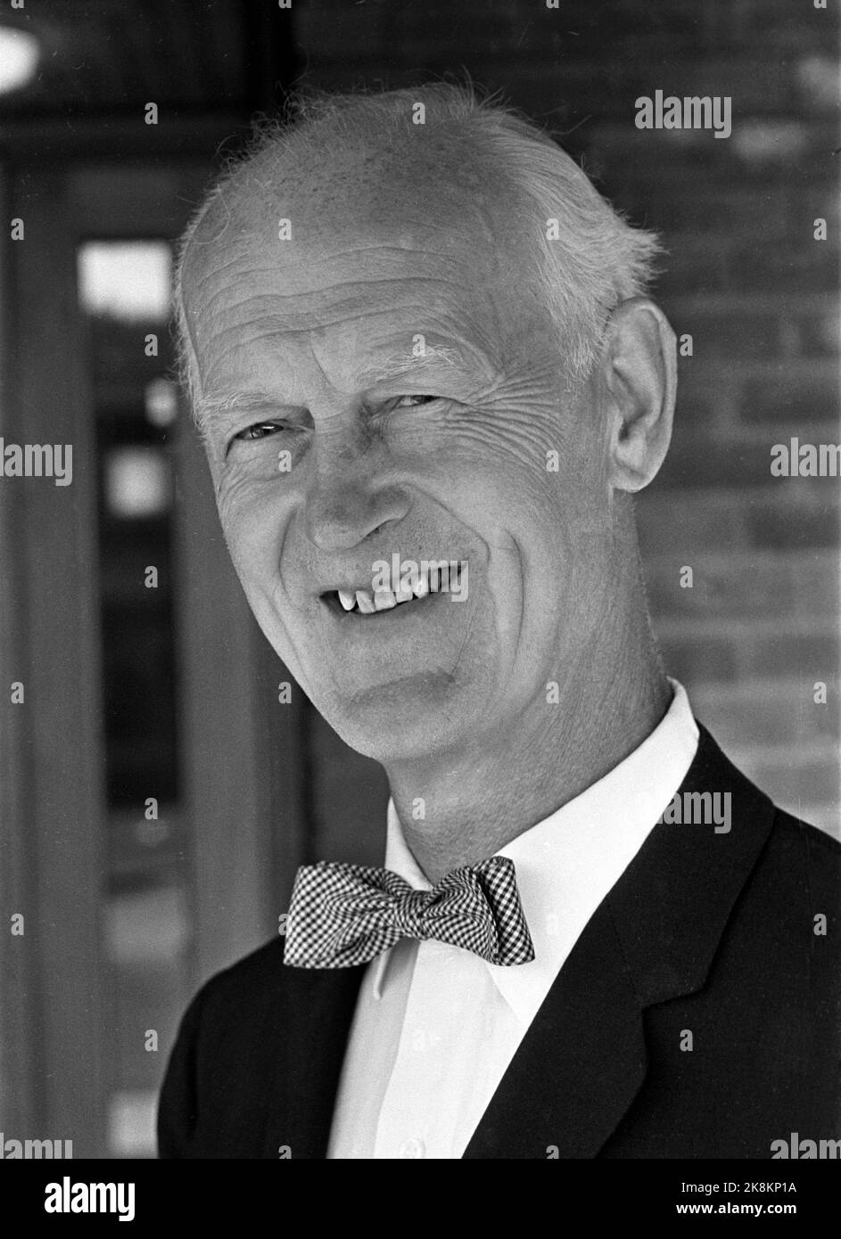 Professor at the norwegian school of sport 1966 hi-res stock ...