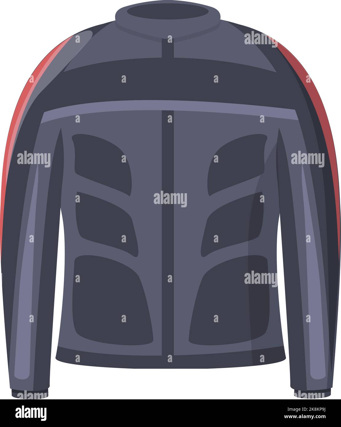 Biker leather jacket icon cartoon vector. Moto clothes. Safety man ...