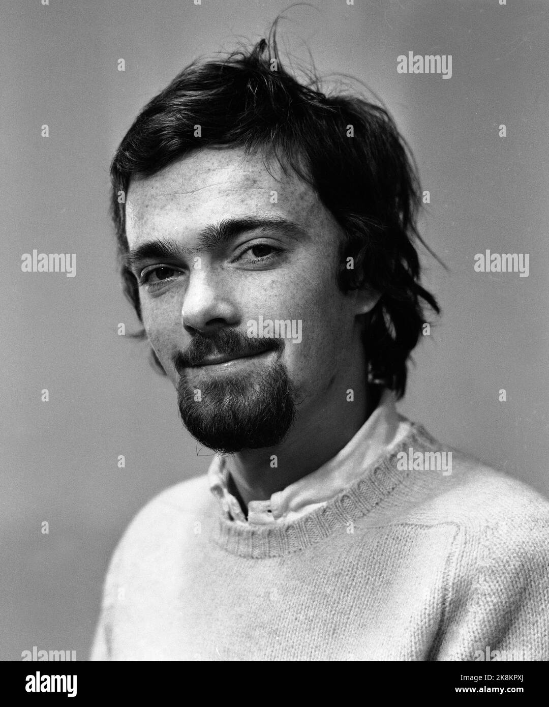 Oslo 19700109 Actor Øyvind Blunck Portrait. Photo: NTB / NTB Stock ...