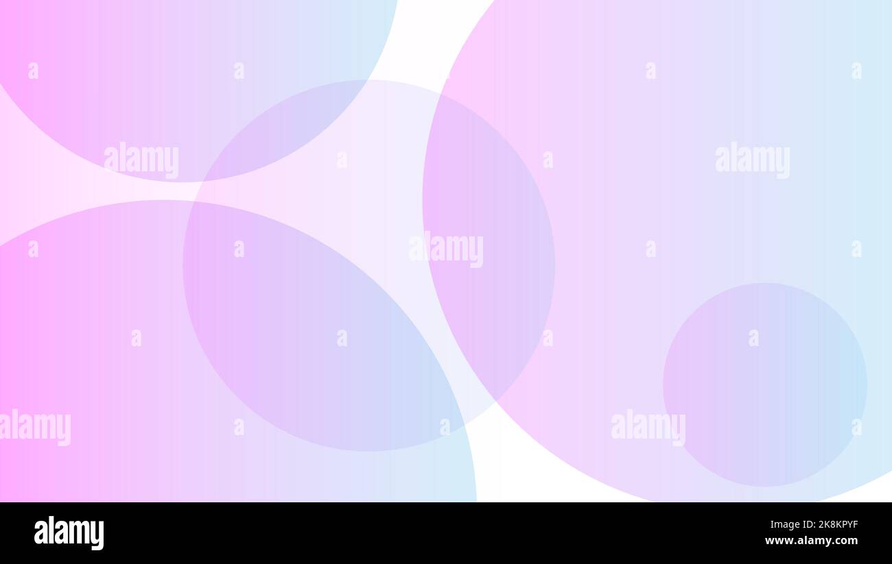 An abstract background template with purple circles on white background ...
