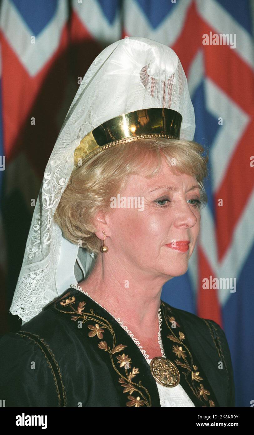 Iceland 19940617. Iceland celebrates its 50th anniversary for its ...