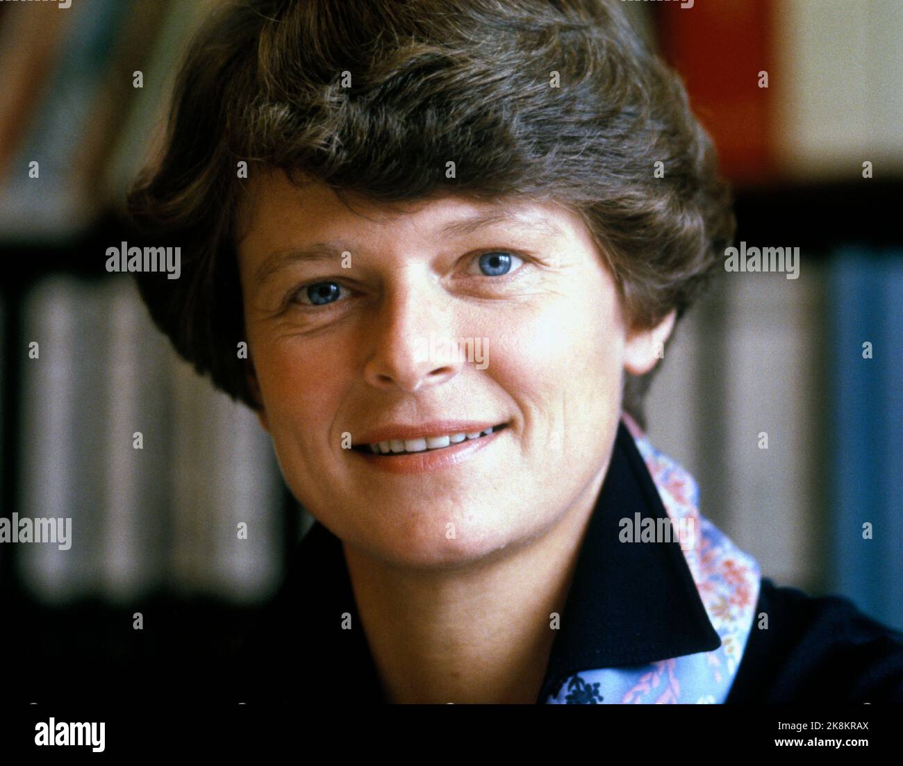 Oslo 19790521 environment minister gro harlem brundtland hi-res stock ...