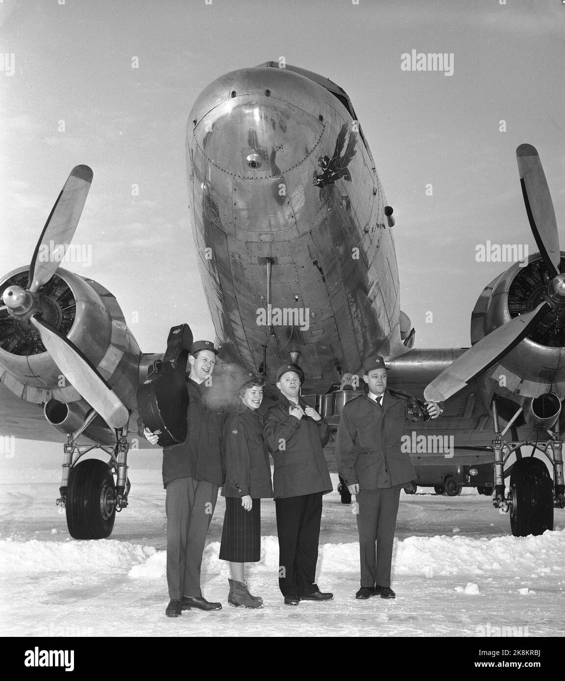 Oslo 19590229 Group The Monn-Keys travels to Gaza to entertain the UN ...