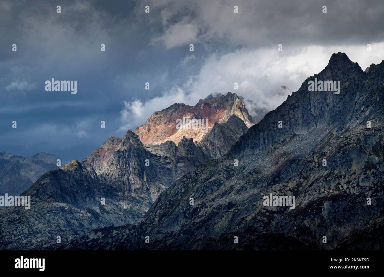 The Grimsel Pass: Grimselpass; Col du Grimsel;: Passo del Grimsel is a ...