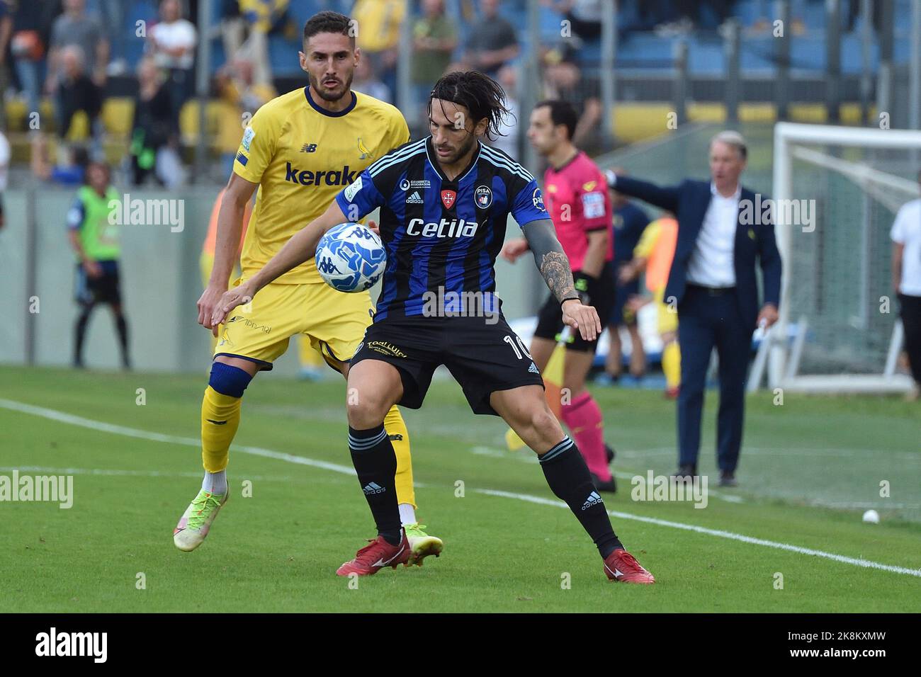 Ernesto Torregrossa (Pisa) during AC Pisa vs Modena FC, Italian soccer ...