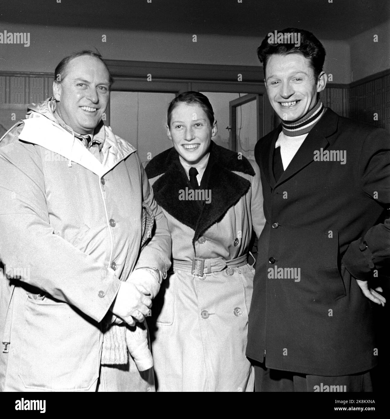 19520219 Oslo: Olympic Games, Winter Olympics, Skating, Fast Race ...