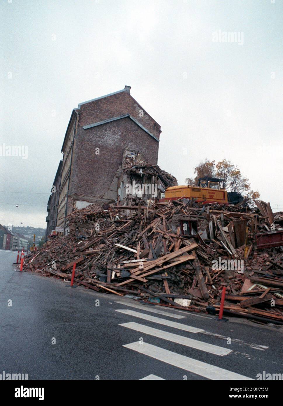 Morten holm urban farm demolition of buildings hi-res stock photography ...