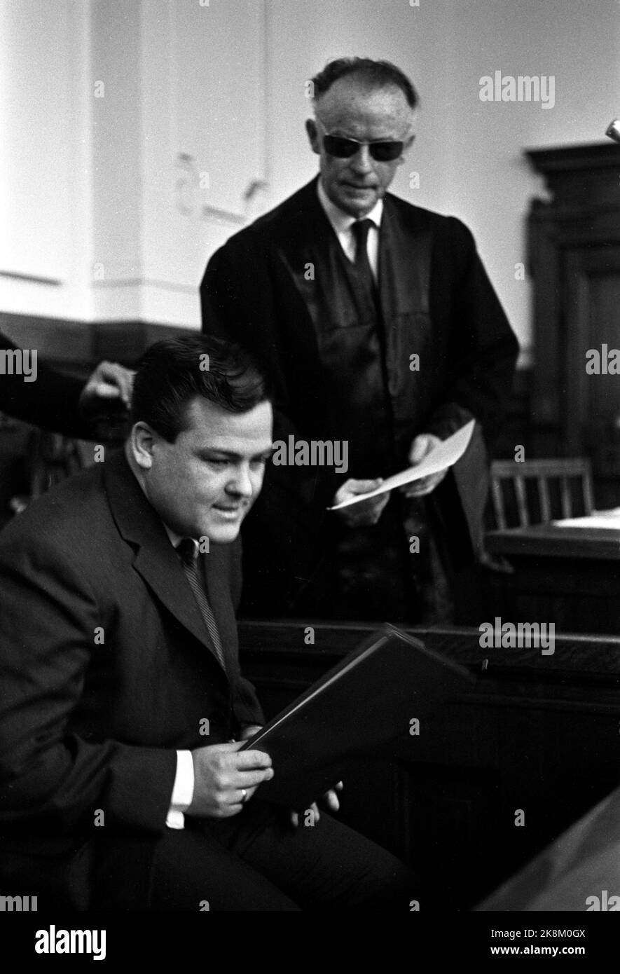 Oslo 19670404 Tateren Roy Freddy Hoff, then considered one of Norway's ...