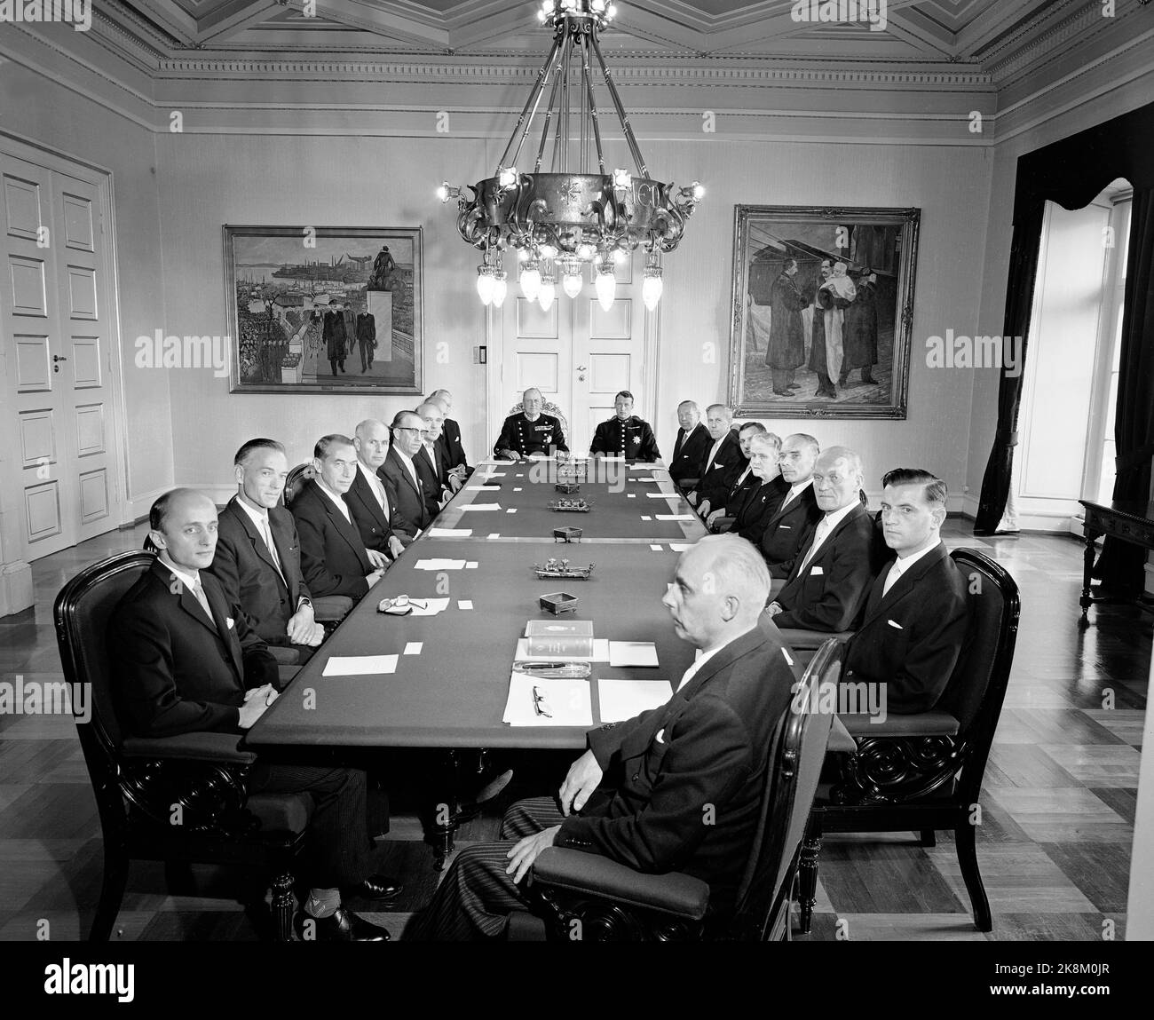 OSLO 19630828 : Kings Bay saken. Den store Kings Bay debatten i ...