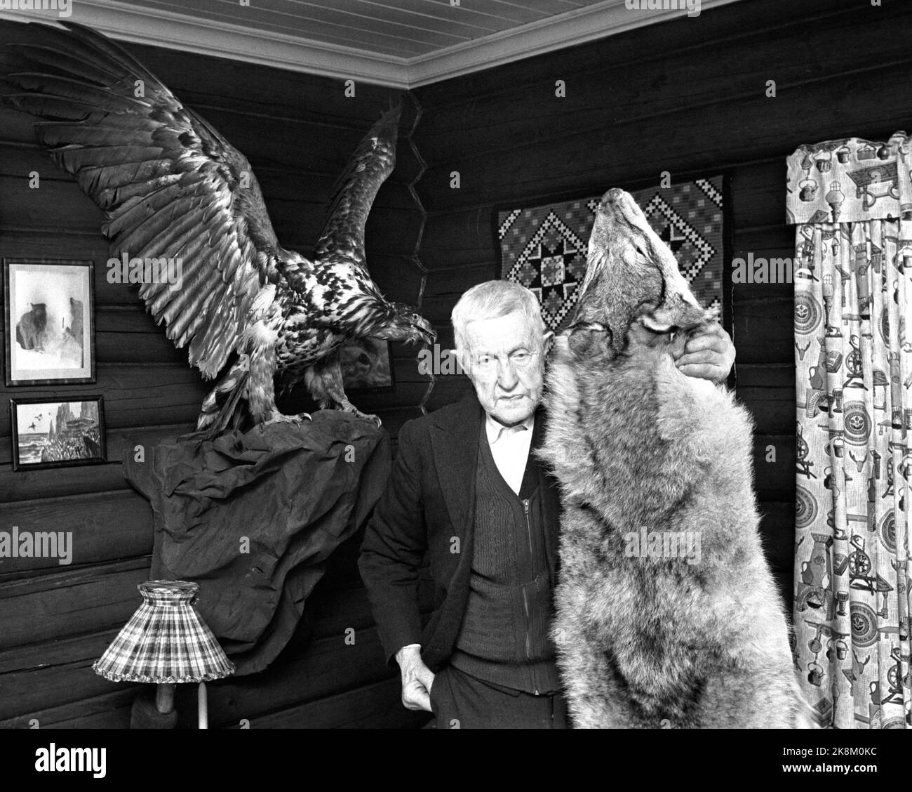 Hølera, Bagn in Valdres 197211. Author Mikkjel Fønhus at home on ...