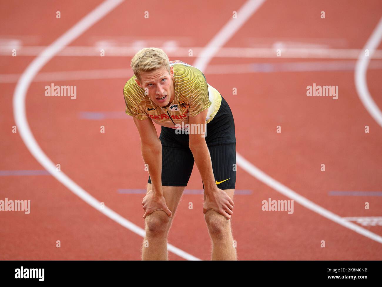 Manuel SANDERS (GER) Preliminary 400m men on August 15th, 2022 European ...